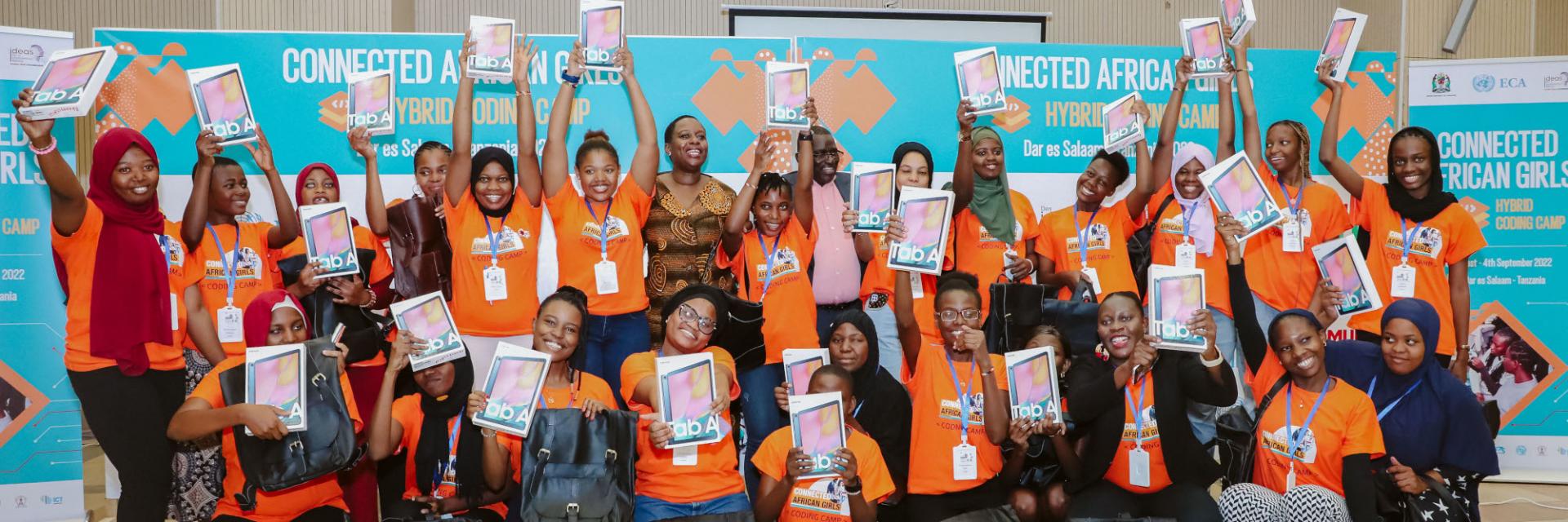 The 6th Edition Of The Connected African Girls Coding Camp Commended